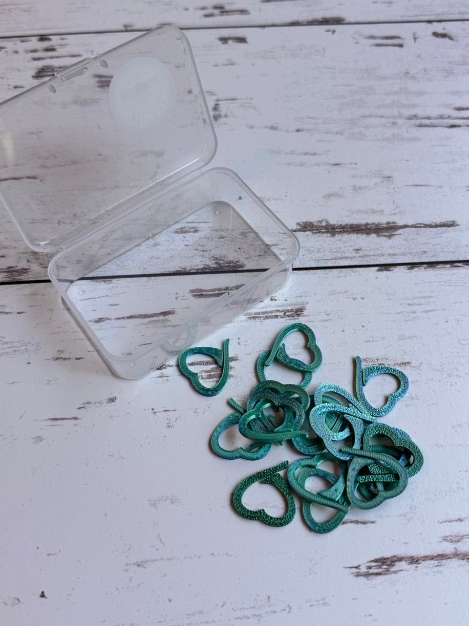 Pack of 20 Heart Shaped Stitch Markers – What's Up, Cupcake? Whimsical ...